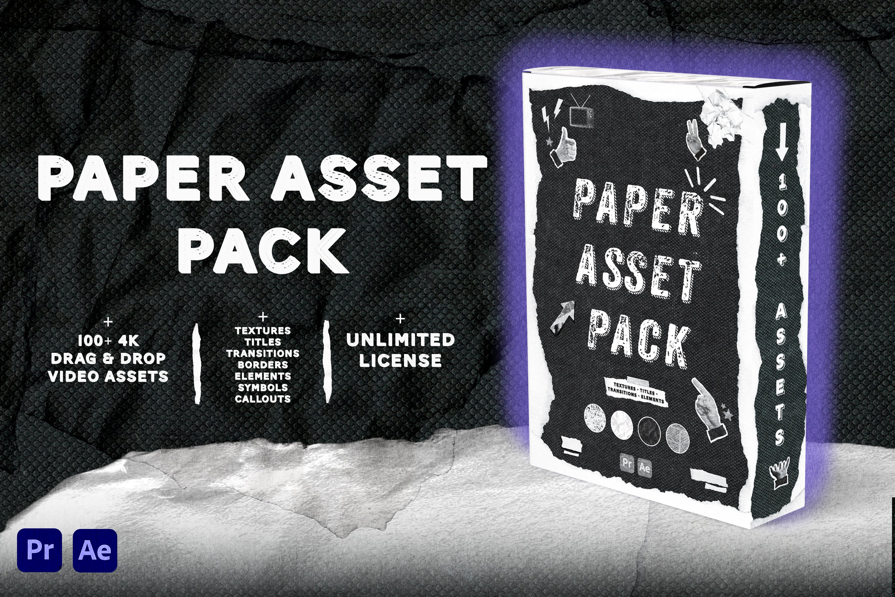 Paper Assets Pack – Luxury Leaks